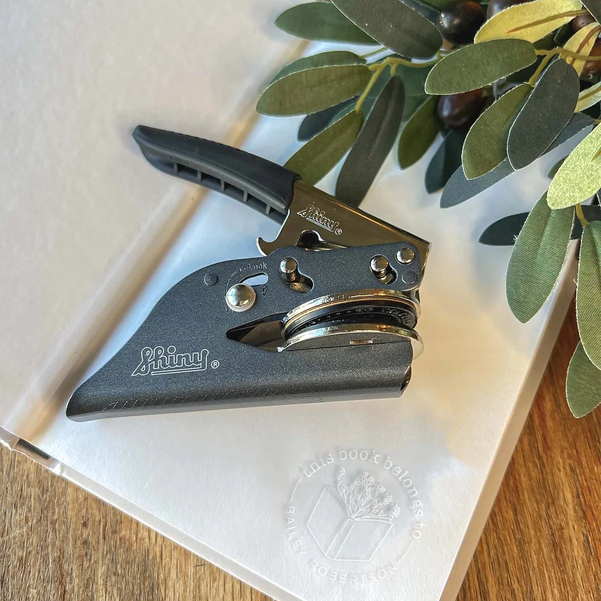 Custom Book Embossers - BoutiqueStamps.com – Boutique Stamps & Gifts
