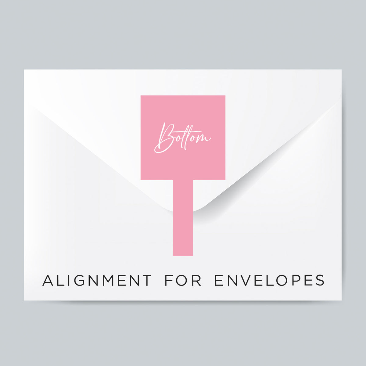 Initials and Date Square Monogram Embosser Insert - Boutique Stamps & Gifts