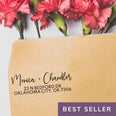 Friendly Couple - Custom Address Stamp - BoutiqueStamps.com