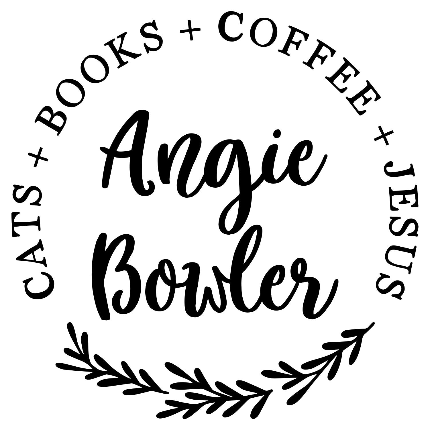 Angie Book Stamp - Boutique Stamps & Gifts