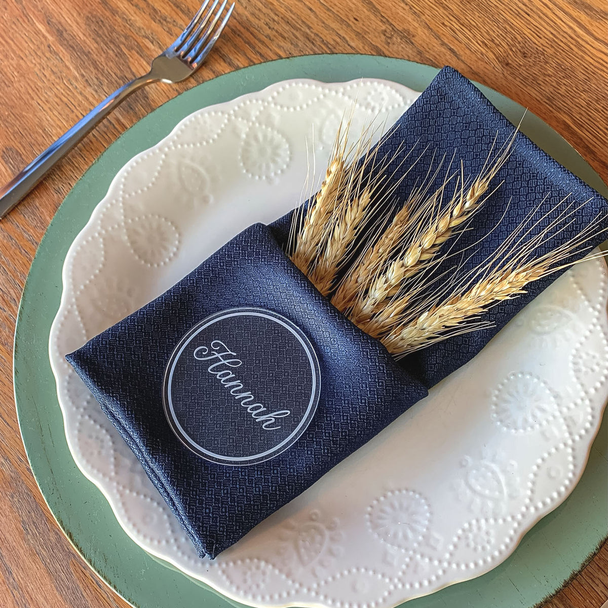 Personalized Place Setting Name Tags - Boutique Stamps & Gifts